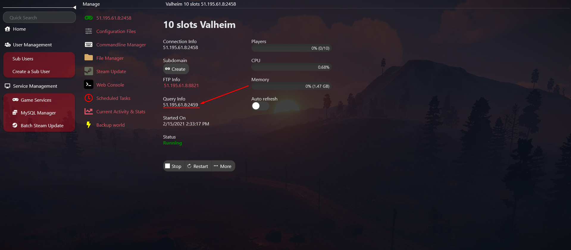 Connecting to your server - Fragnet Public Wiki (Beta)